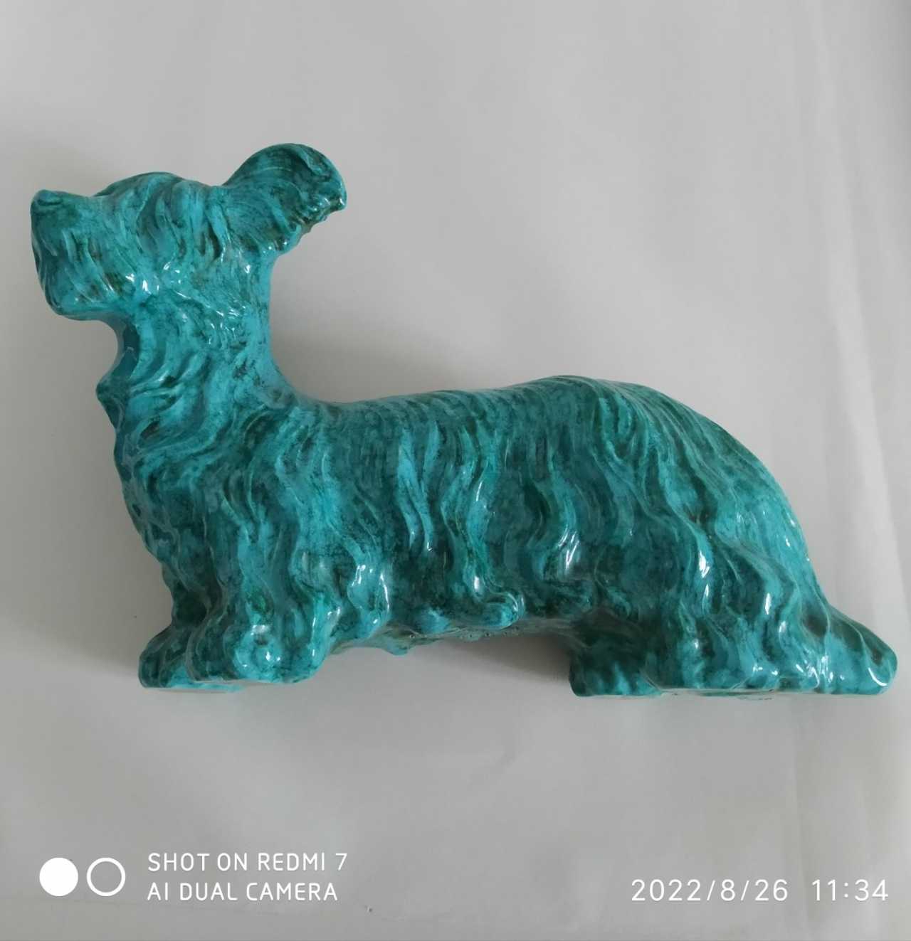 Jacques R. Paris , chien skye terrier ,grand modèle - Céramique Magazine