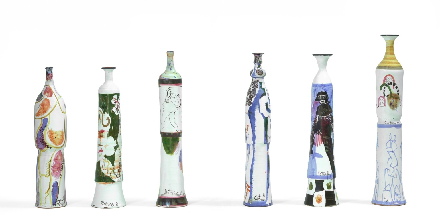 Vente des ceramiques de Portanier à Cannes